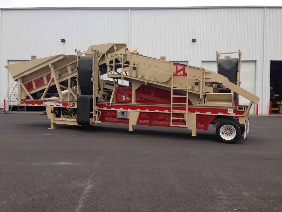 RDO 512 Screener with 5 x 12 x 2D Step Deck Screen - RD Olson