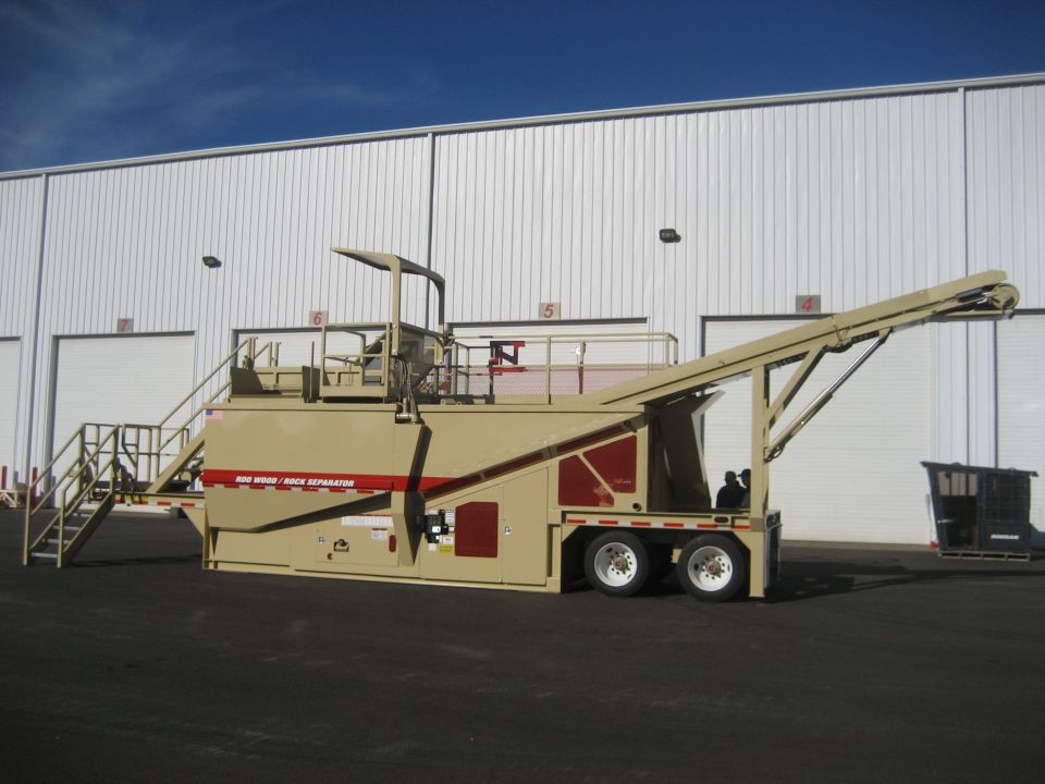 Rock Wood Separators