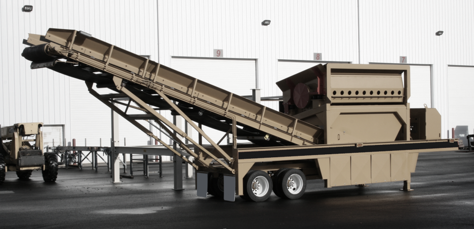 RDO 107 Box Screener with 10 x 7 x 2D Screen - RD Olson