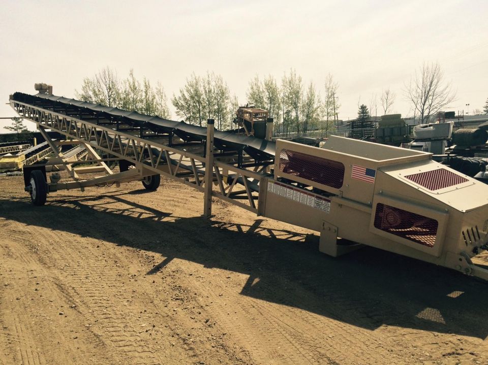 Top Rail & Lattice Conveyors from 40'-300' in Length - RD Olson